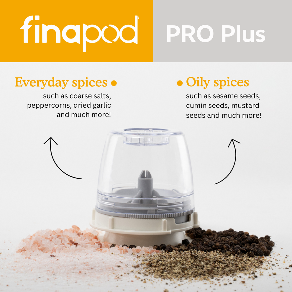 Finapod PRO Plus for Everyday and Oily Spices | FinaMill